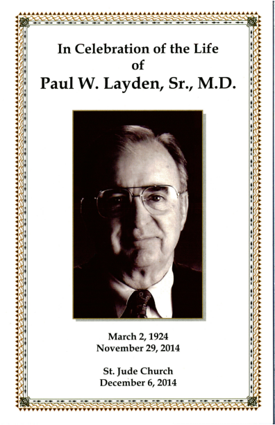 In Memory of Dr. Layden | All About Autism